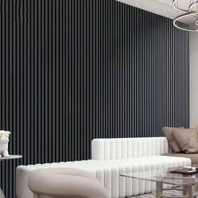 Modern Wpc Louvers Wall Panel 2900mm Wpc Ceiling Cladding PVC Covering