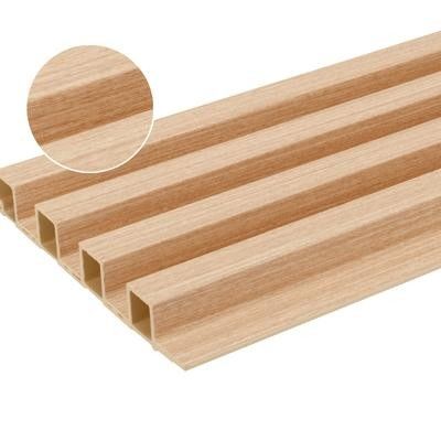Kayu Cladding Interior Plastik Komposit Fluted Cover Board Wainscoting ...