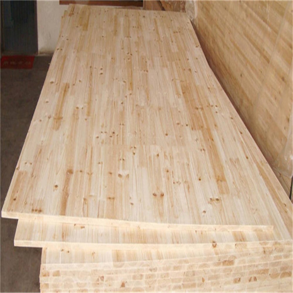 Finger Joint Solid Wood Panels 18mm Pine Furniture Board With Handle ...