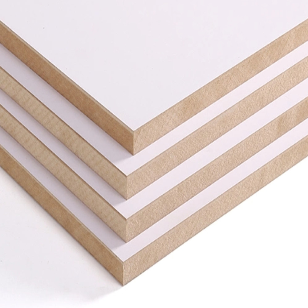 3-30mm Wood Based Board Melamine Mdf Hdf Board For Furniture High Density