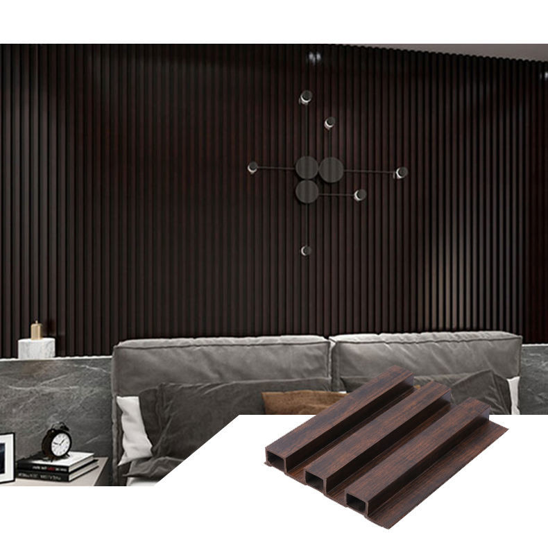 Natural Antisepsis Interior WPC Wall Panel Ceiling Board 155mm Width