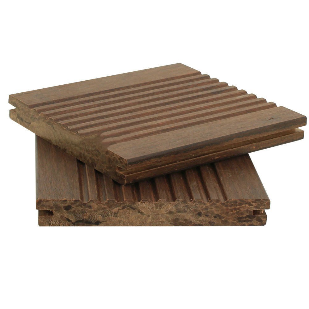 Outdoor Bamboo Decking High Pressure Composite Bamboo Flooring 18mm