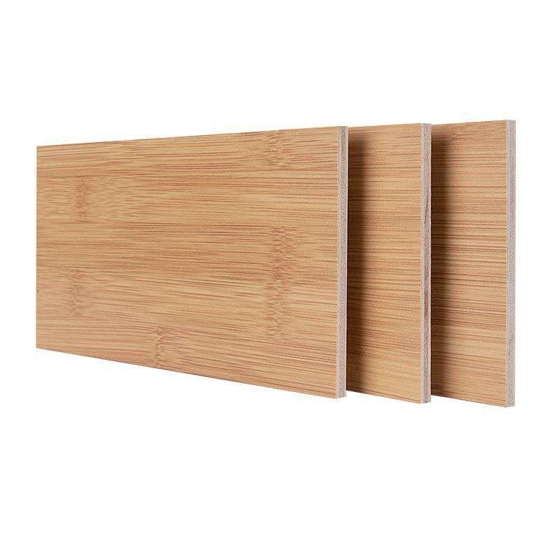 Solid Bamboo Wood Panels E0 E1 Natural Bamboo Plywood Fsc Certification