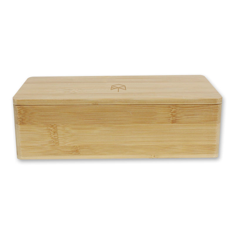 Handmade Lacquer Magnet Lidded Wooden Box Bamboo Packaging Box