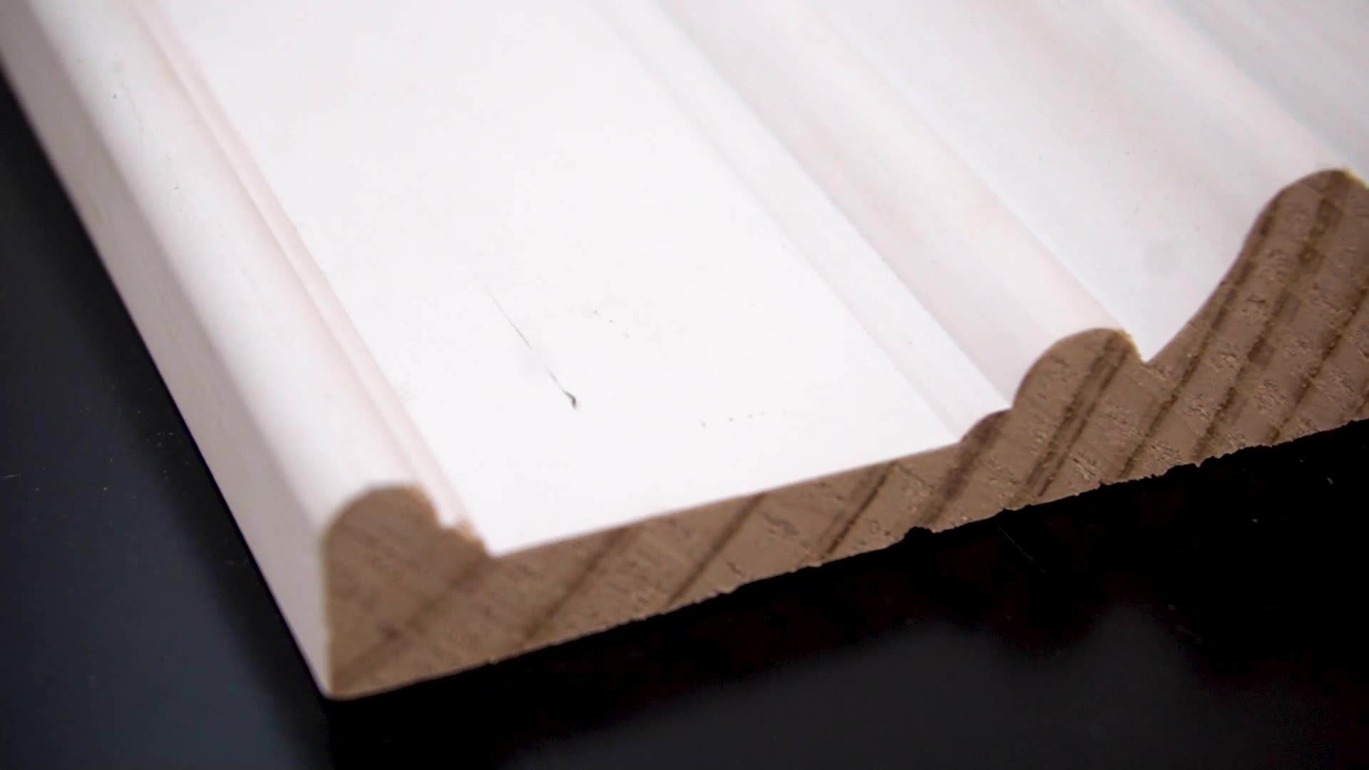 Paulownia Poplar Pine Primed Wood Panel 3mm-55mm Environmental Friendly