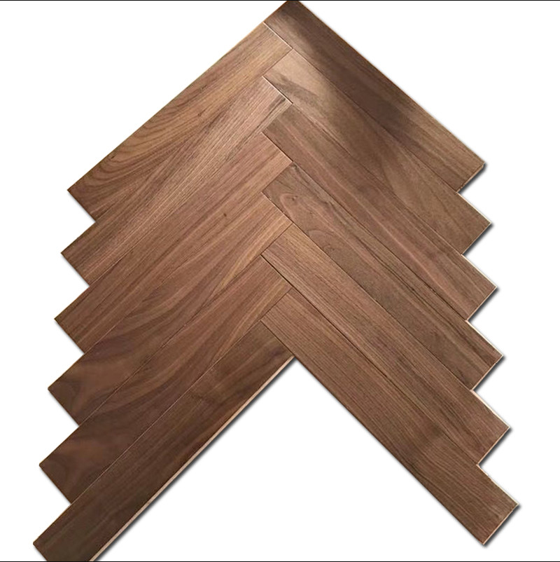 다층 호두나무 헤링본 무늬 바닥