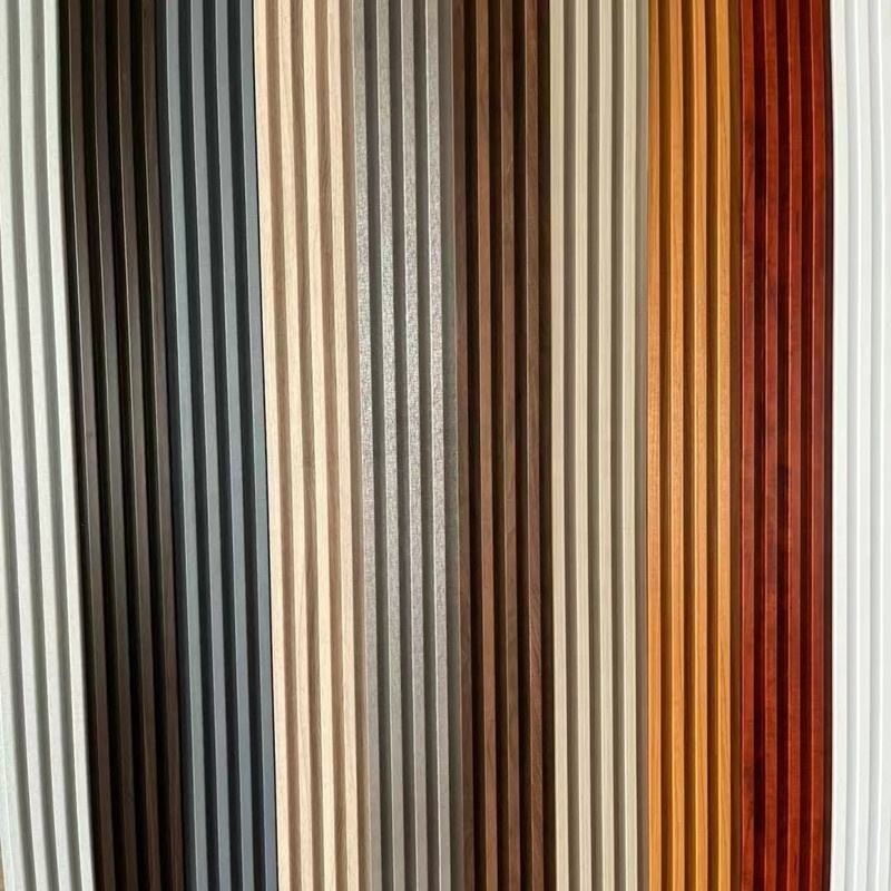 Waterproof wpc wall panel pvc film wood plastic wpc ceiling slat ...