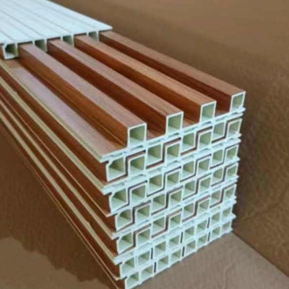 Wood plastic composite interior wpc wall panel fluted wall panel modern ...