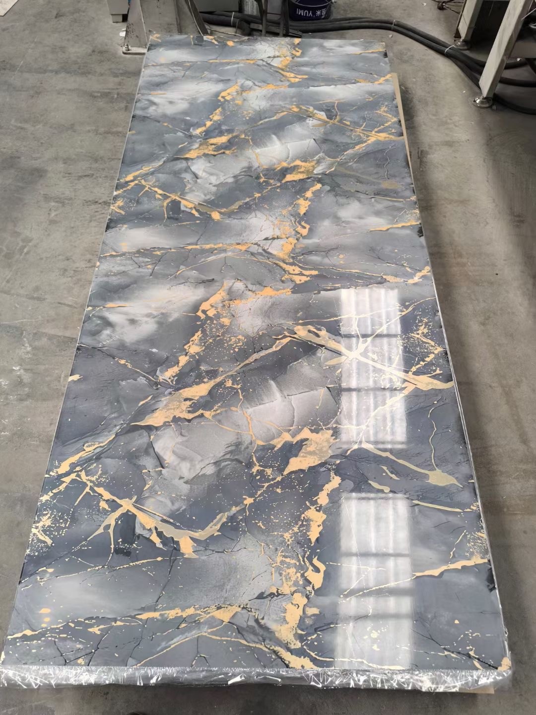 Panel de pared de chapa de mármol de PVC 1220 * 2440mm Panel de ...