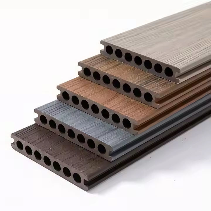 Hot Sale Custom Hollow WPC Co-extrusion Decking Floor Outdoor Garden ...