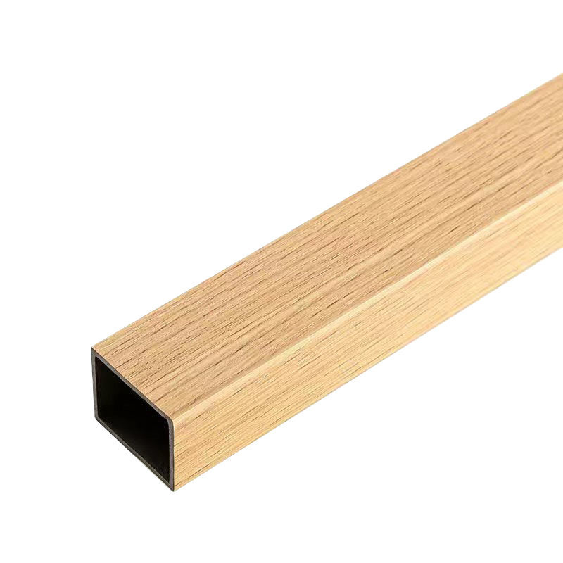 Composite Wpc Rectangular Timber Tube For Wall Partition