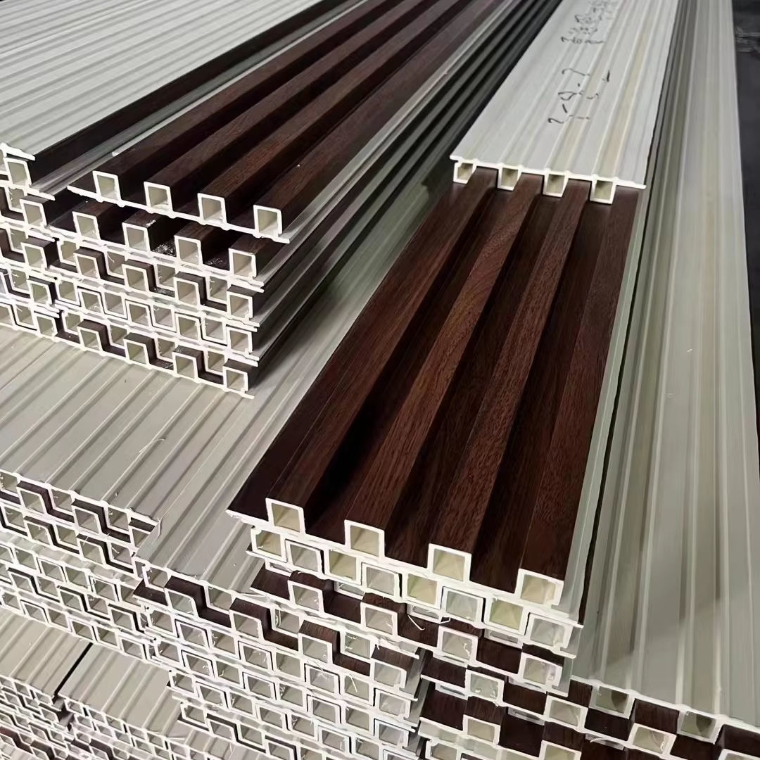 Fluted Wall Panel Cladding Wood Plastic Composite WPC Wall Ceiling ...
